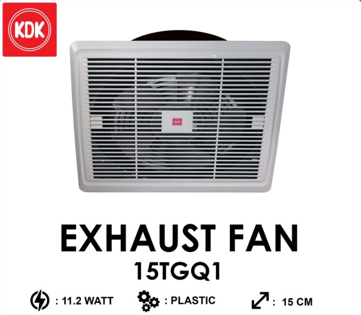 KDK Ceiling Exhaust Fan 6 Inch 15TGQ | Lazada Indonesia