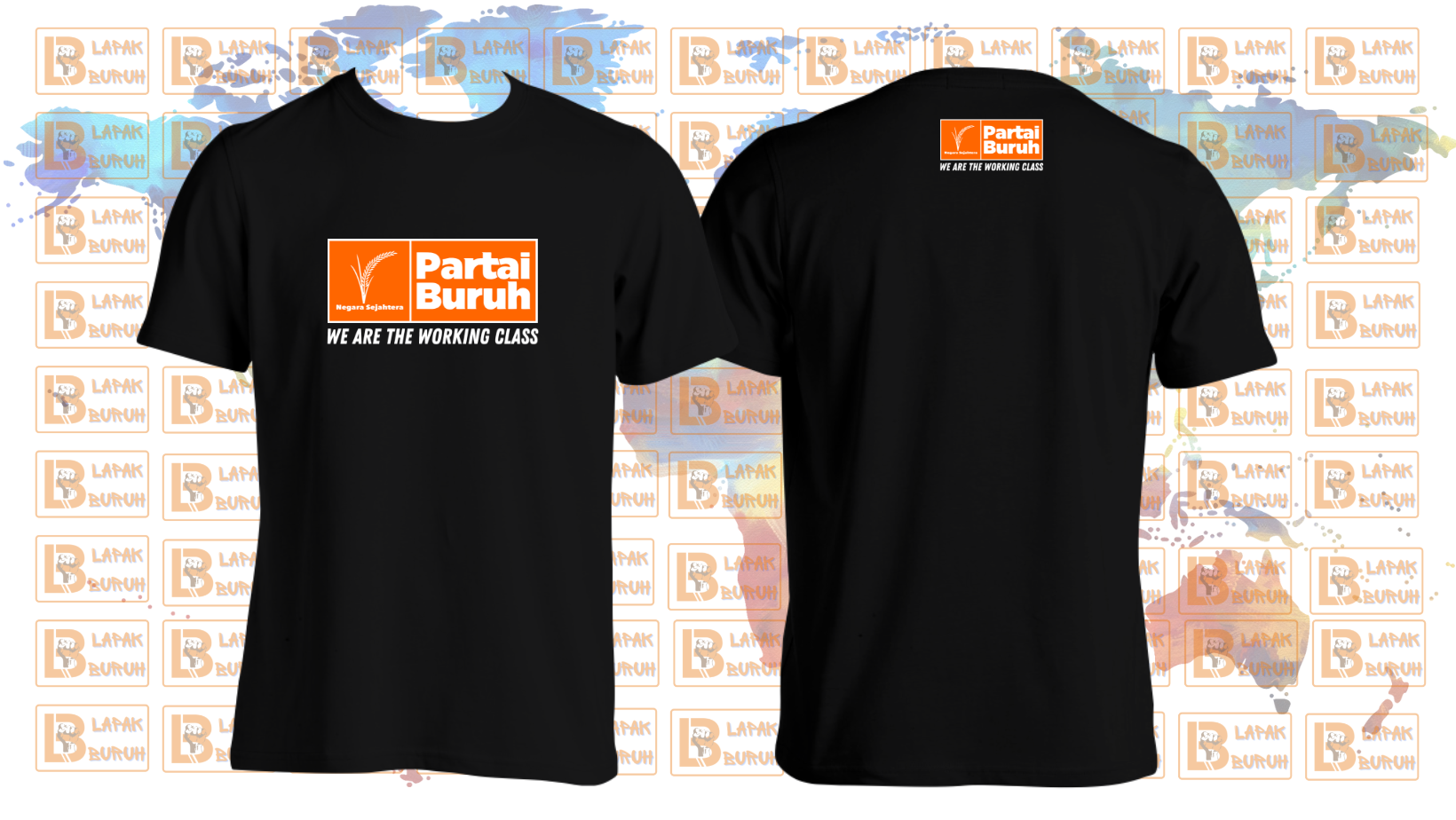 COD Kaos PARTAI BURUH We Are The Working Class Soft Cotton All Size ...