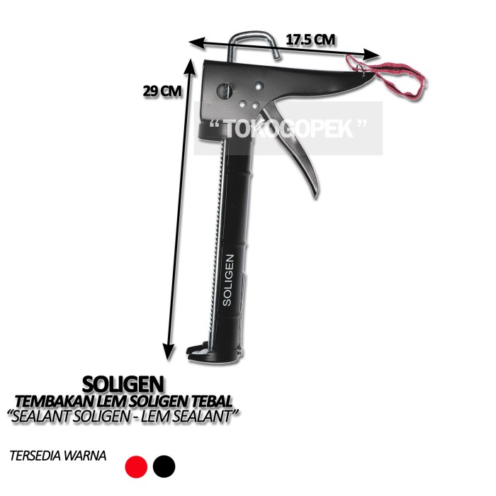 SOLIGEN SEALANT GUN LEM - TEMBAKAN LEM SOLIGEN | Lazada Indonesia