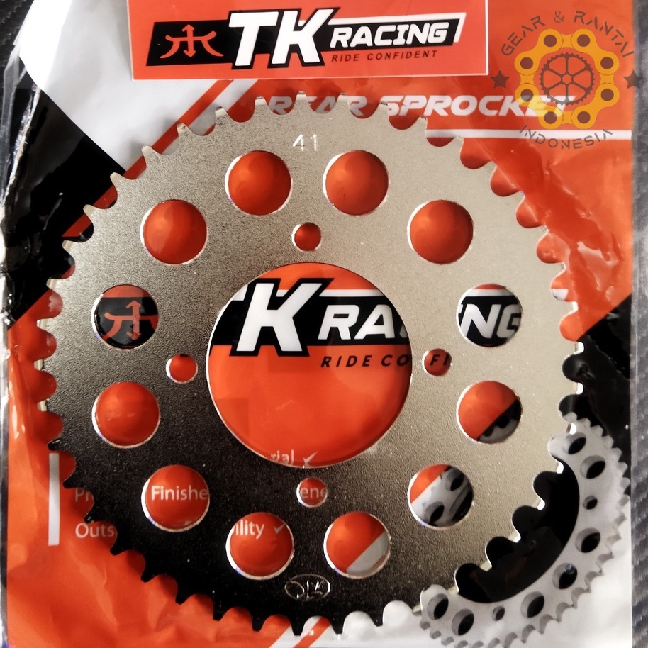 TK Racing Gear Belakang 415 RXZ RX King Fizr Vega R Jupiter Z Jupiter Z ...