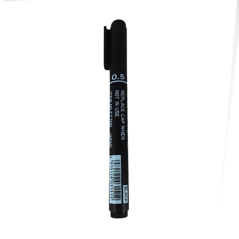 Snowman FT-700 0.5 Drawing Pen Black Ink Pena Gambar 05 Warna Hitam ...