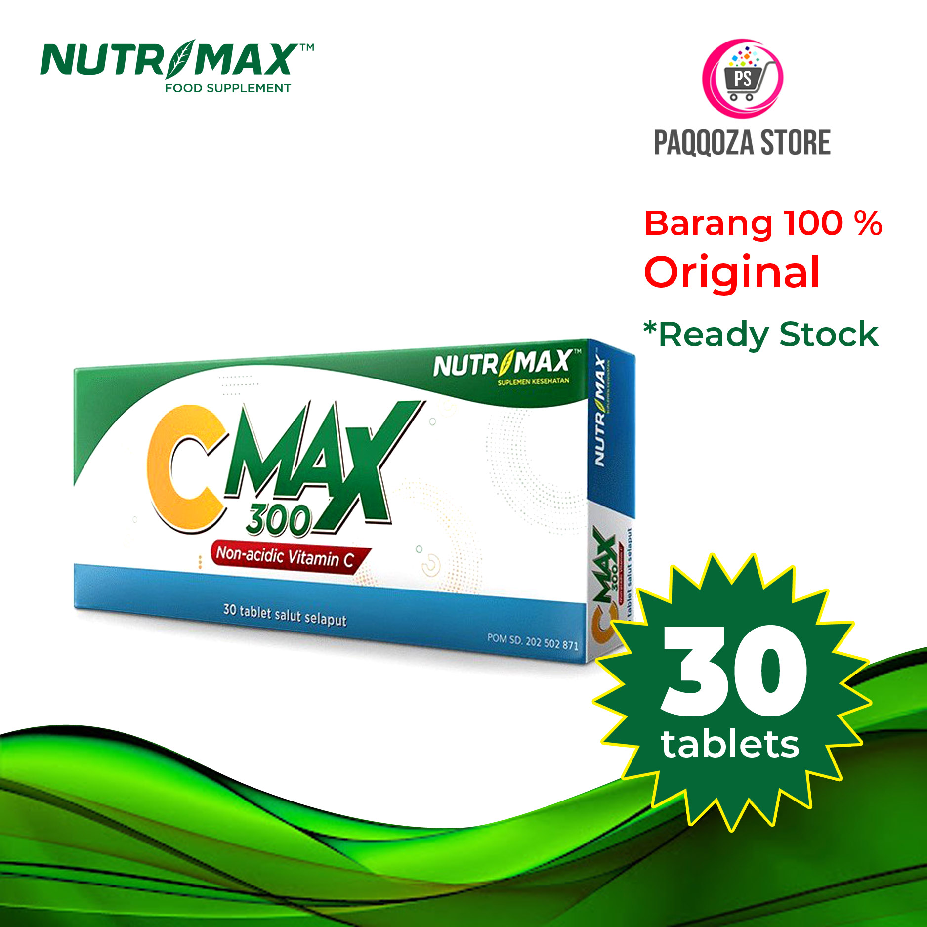 C Max 300 Nutrimax 30 Tablet | Lazada Indonesia