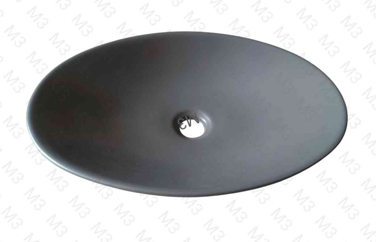 WASTAFEL KERAMIK K327 / WASTAFEL CUCI TANGAN / WASTAFEL HITAM ABU ...