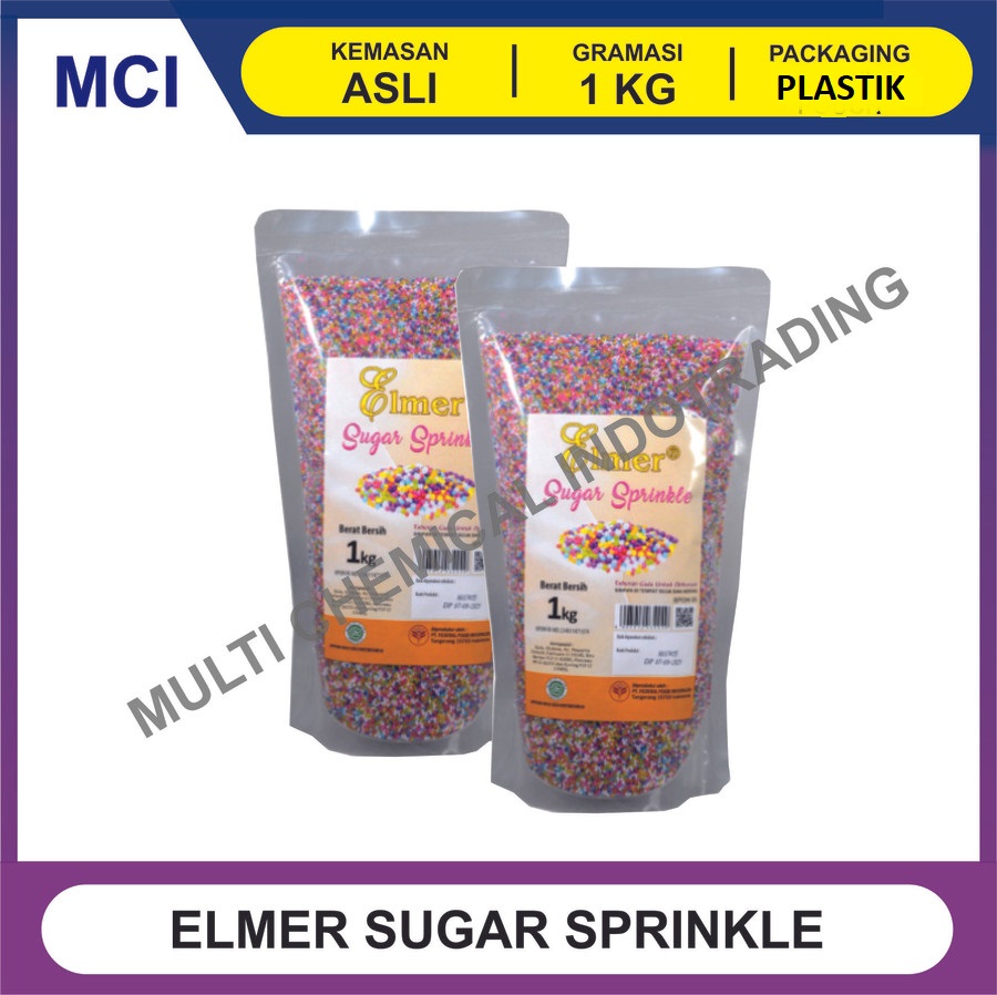 ELMER SUGAR SPRINKLE / GULA BUTIR / TRIMIT REPACK 1 KG | Lazada Indonesia