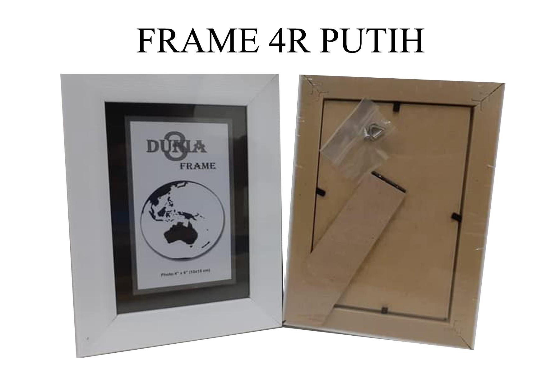BINGKAI FOTO 4R MINIMALIS PUTIH / FRAME FOTO 4R PUTIH | Lazada Indonesia