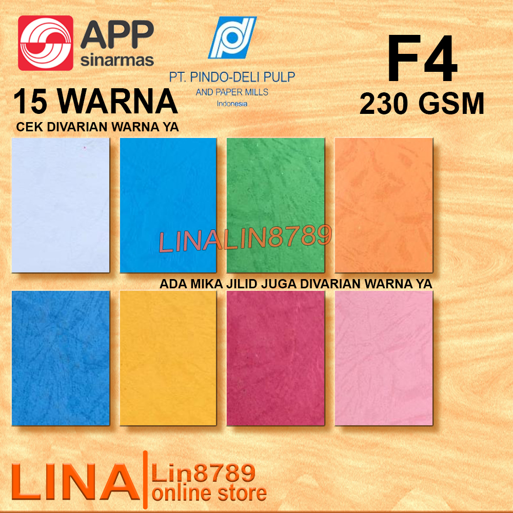 KERTAS BUFFALO F4 230 GSM dan COVER BUFFALO F4 160 GSM / KERTAS SAMPUL ...