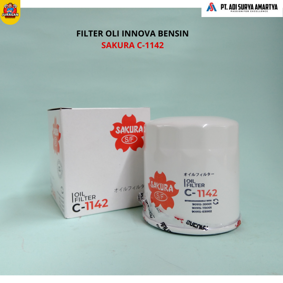 Sakura Filter Oli Toyota Innova Bensin C-1142 | Lazada Indonesia