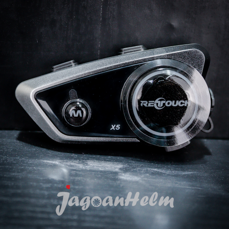 INTERCOM HELMET | X5 RETOUCH | INTERPHONE BLUETOOTH | Lazada Indonesia