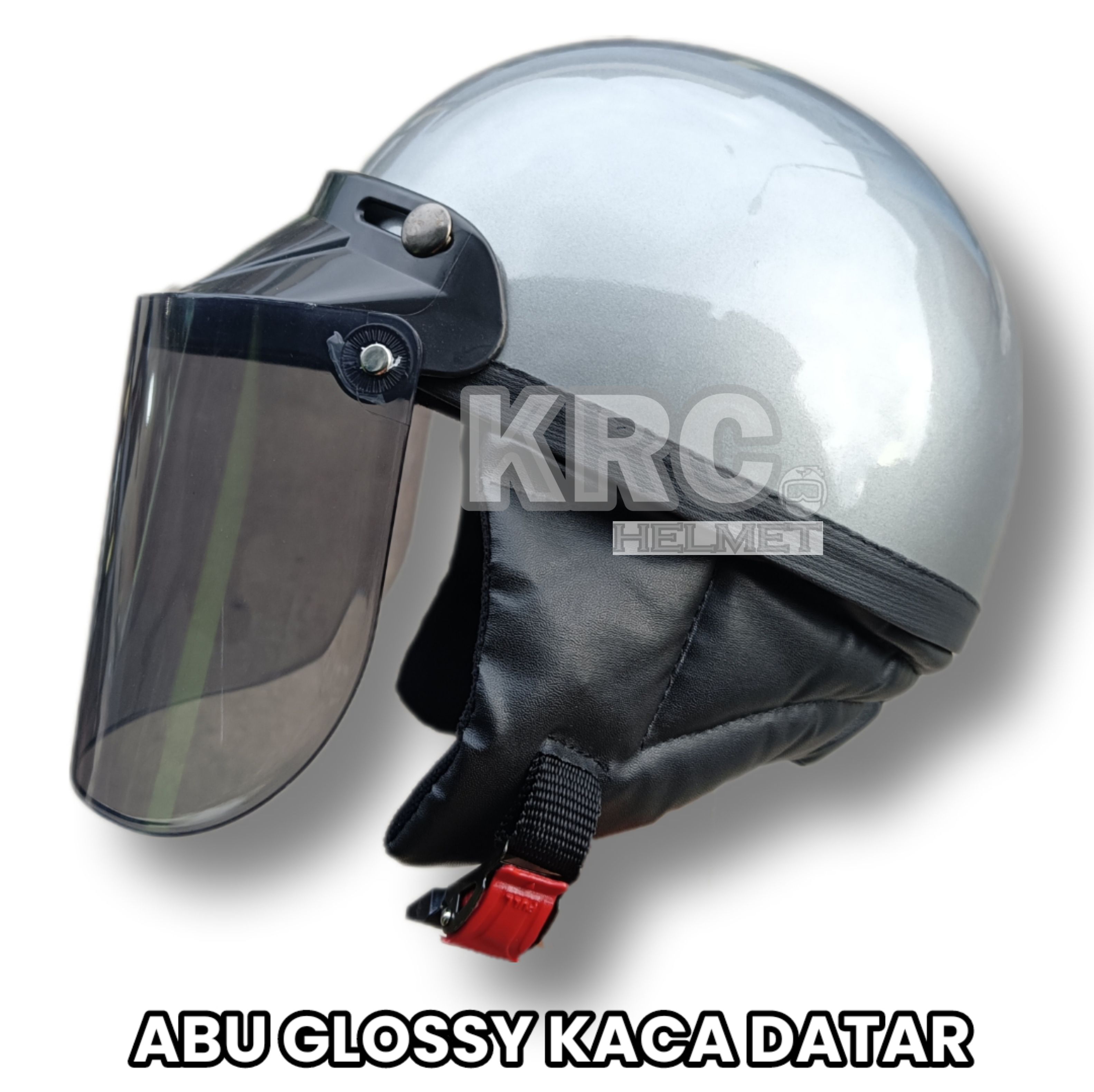 Helm Chips Cat Retro Dewasa Classic Kaca Datar/Helm Klasik/Helm Club ...