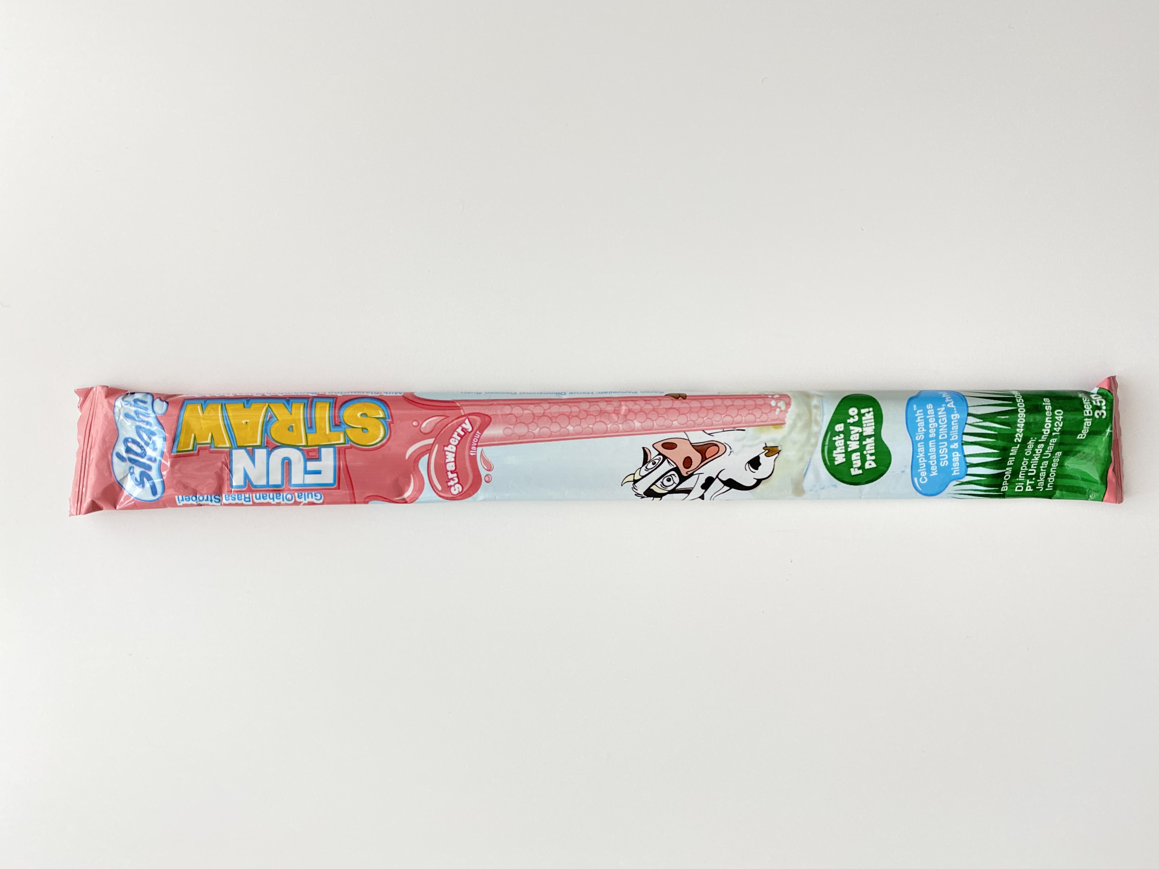 Sipahh Fun Straw Pack 1's (Strawberry) | Lazada Indonesia