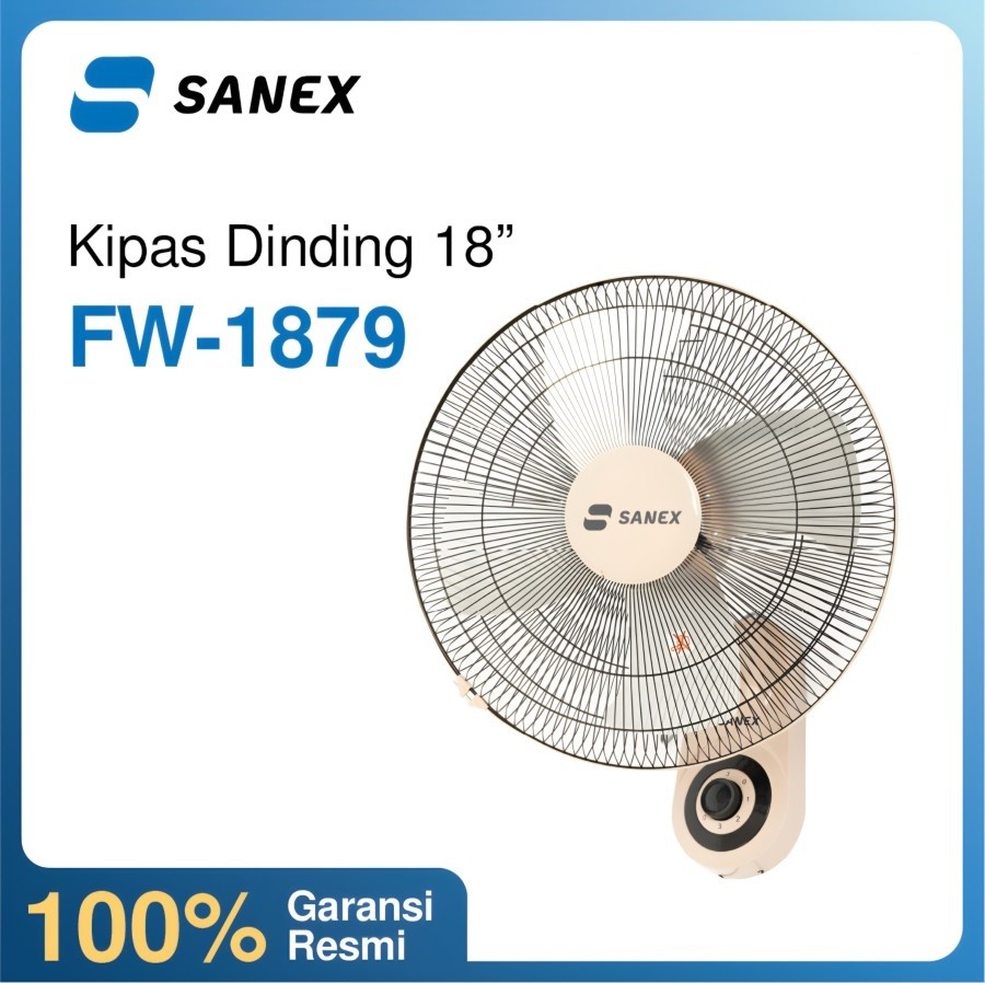 SANEX Kipas Angin Dinding 18 Inch Tornado Besi FW 1878 / FW 1879 Wall Fan FW1878 / FW1879 ...