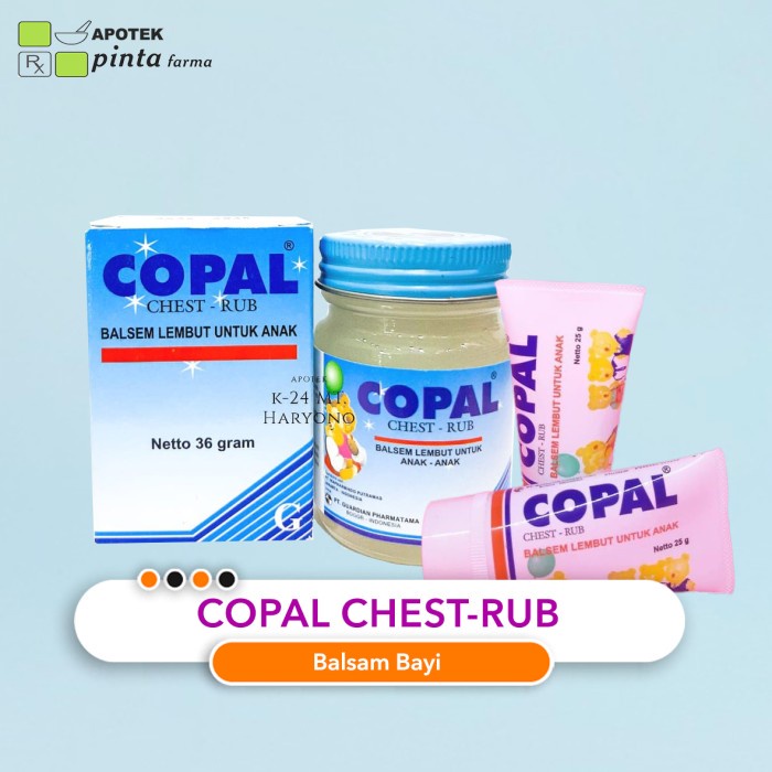 Copal Balsem Anak Chest Rub | Lazada Indonesia