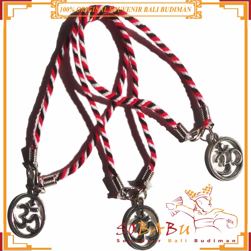 Gelang Tridatu Benang Tri Datu Bali Motif Polos, Pis Bolong, Uang ...