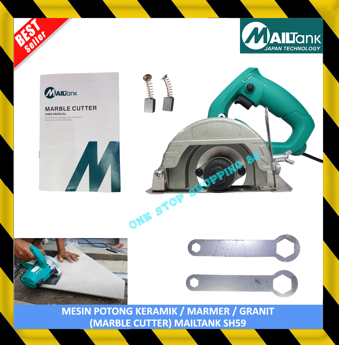 MESIN ALAT POTONG PEMOTONG BELAH BENTUK LANTAI UBIN KERAMIK MARMER ...