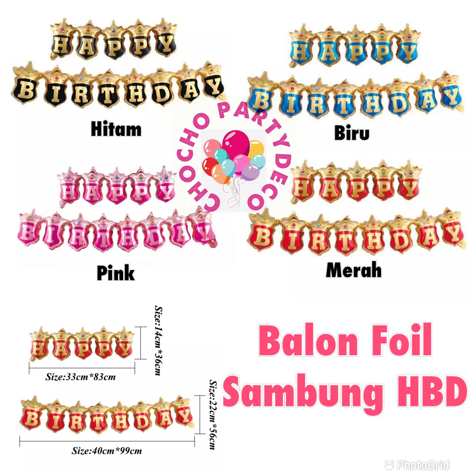 Balon Happy birthday Sambung | Lazada Indonesia