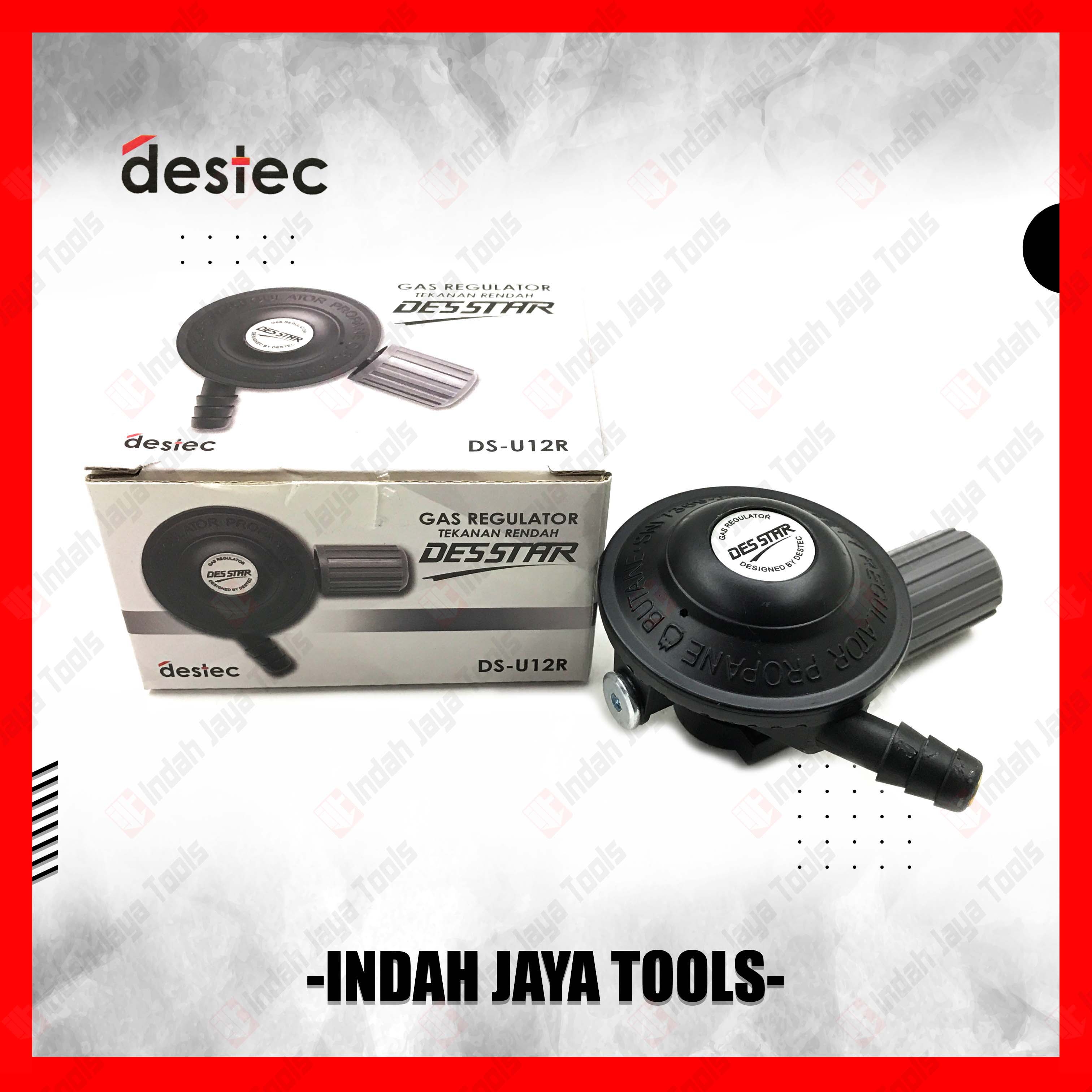 DESTEC DESSTAR DS-U12R Regulator Gas LPG Tekanan Rendah Meter | Lazada ...