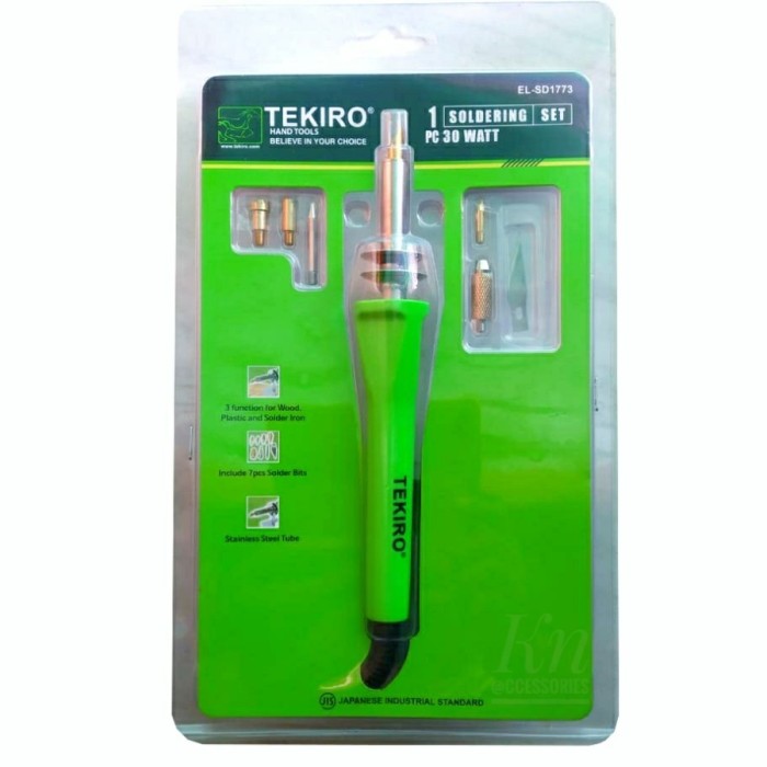 TEKIRO SOLDER SET 3 FUNGSI 30 WATT / SOLDERING SET / TOOLS / PERKAKAS ...