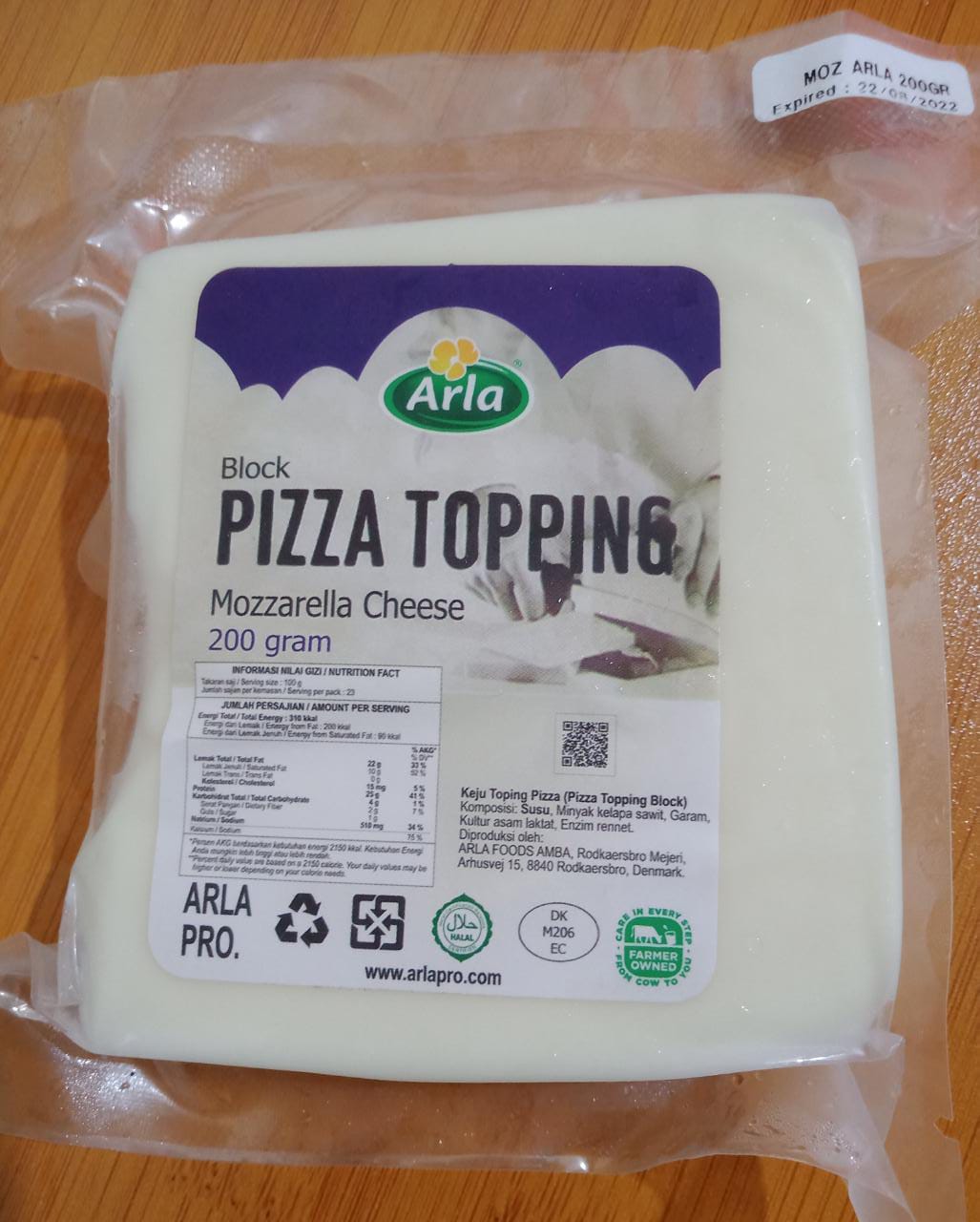 Arla Pizza Topping 200 Gr Keju block mozzarella | Lazada Indonesia