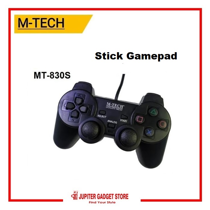 M-Tech MT-830S Gaming Gamepad Joystick USB Stick PS PC Single | Lazada ...