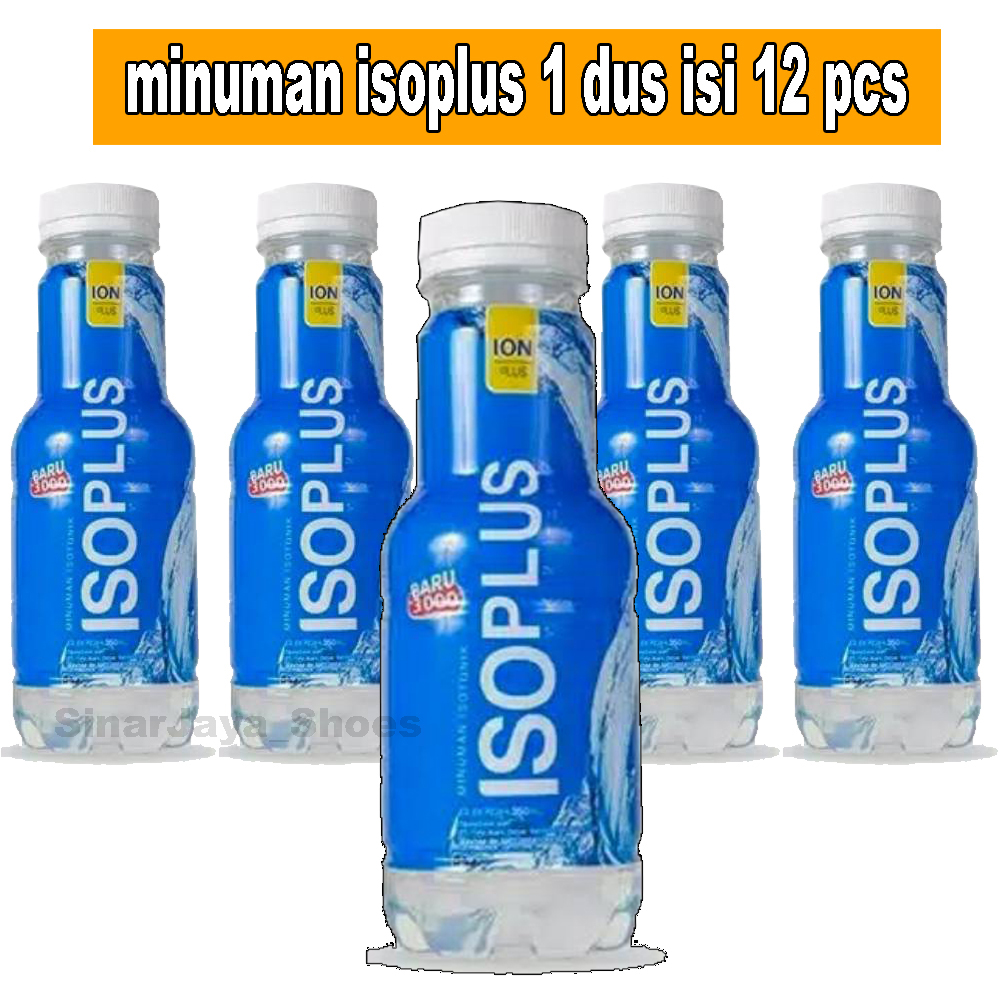 Promo minuman murah isoplus 350 ml 1 dus isi 12 pcs | Lazada Indonesia