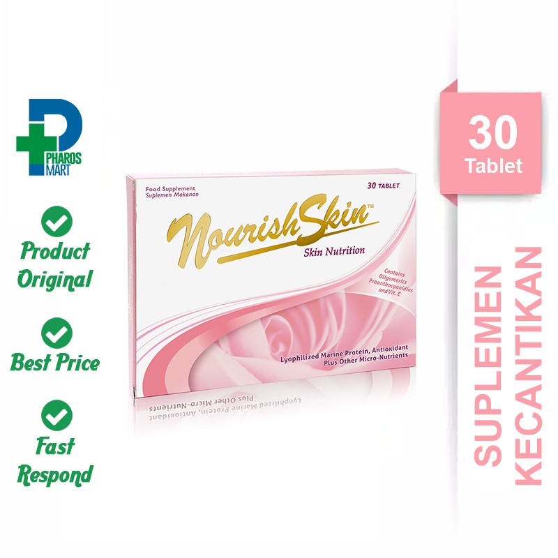 Nourish Skin Tablet 30 Tablet | Lazada Indonesia