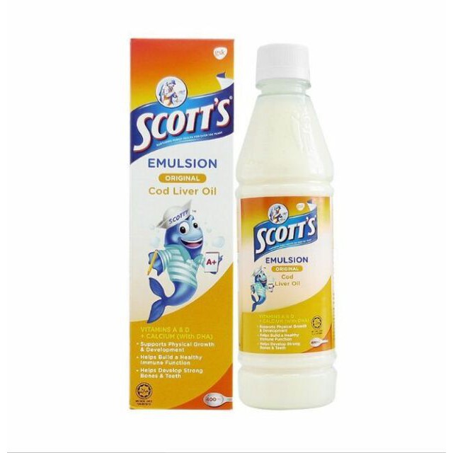 Scotts Emulsion Original 400ml | Lazada Indonesia