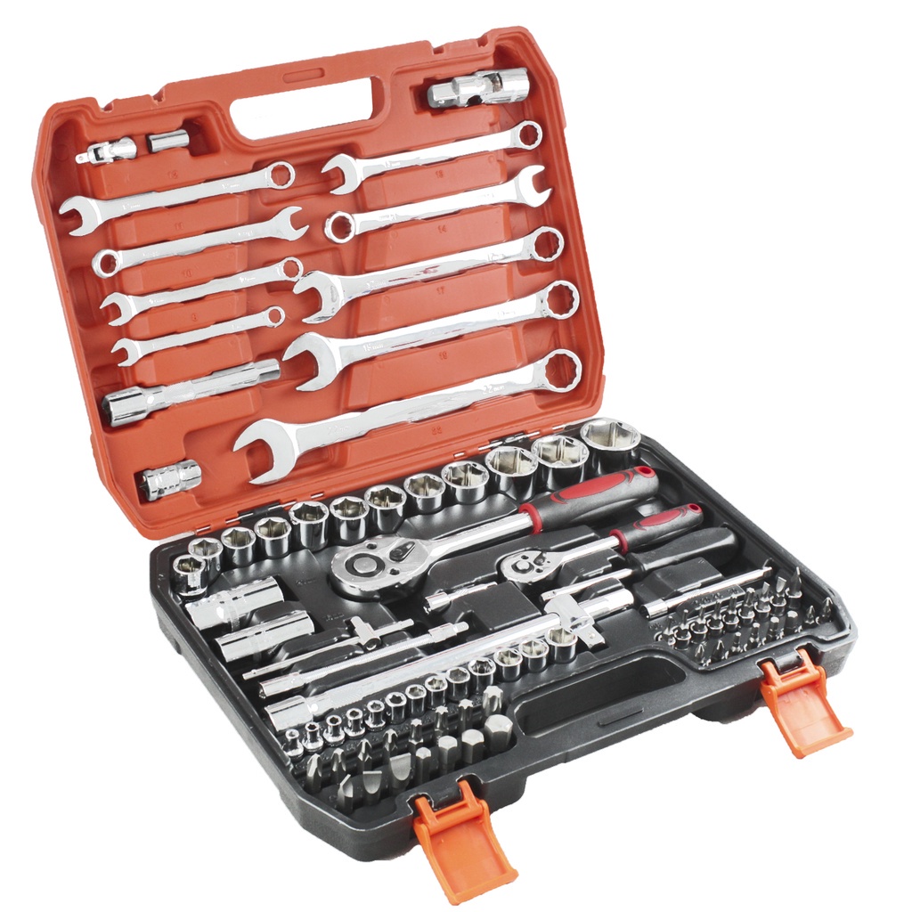 REAIM Tool Kit 187 PCS Tools Set Bengkel Dan Rumah Koper Set Bahan Kuat ...
