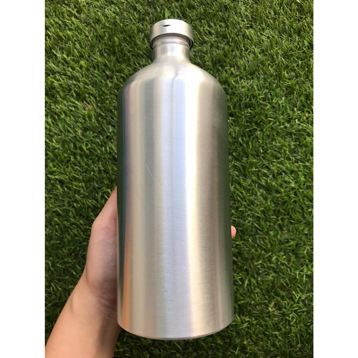 Wadah / Botol Aluminium Ukuran 500 Ml & 1 L / 1 Liter | Lazada Indonesia