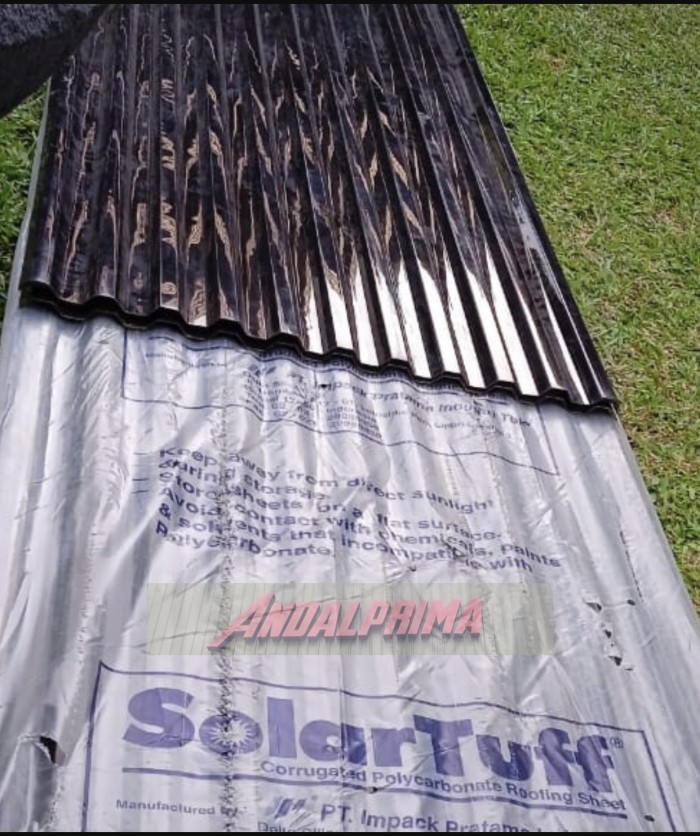 SolarTuff Type Greca 1meter Atap Fiber SolarTuff | Lazada Indonesia