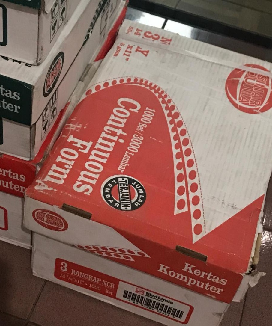 Continuous Form Sidu B3 Ukuran 14 7/8 x 11 Rangkap 3 | Lazada Indonesia