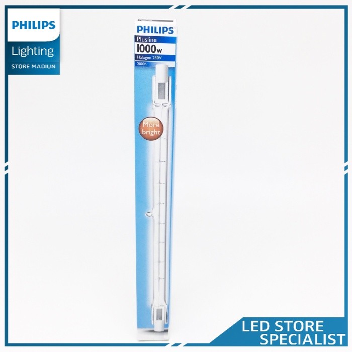 Philips Plusline 1000 w Lampu Halogen Stick | Lazada Indonesia
