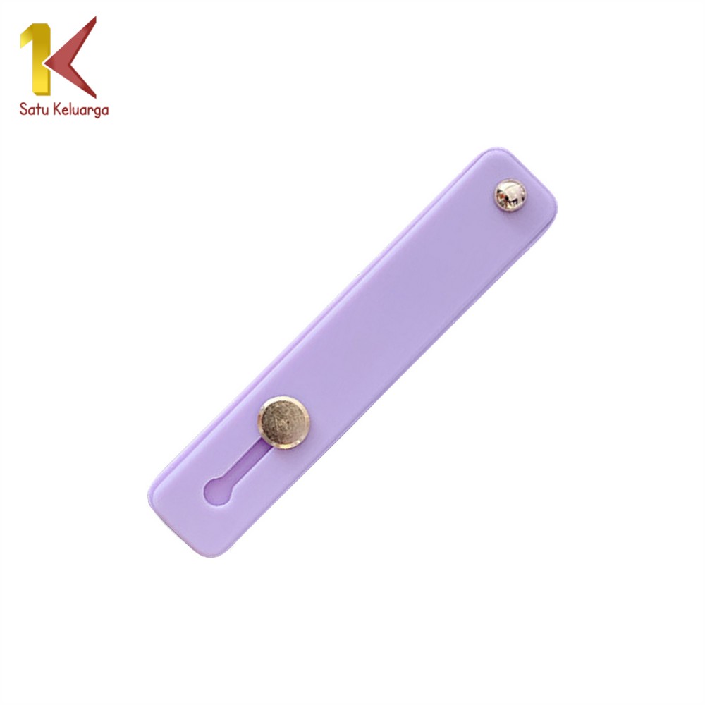 Satu Keluarga Pegangan Hp Strap Bracket Silicone Polos C816 Finger Grip ...
