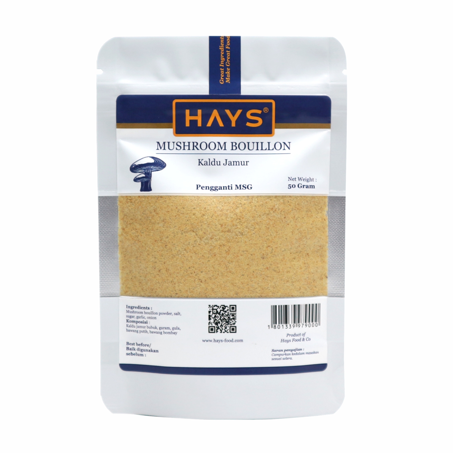 Kaldu Jamur Penyedap Rasa Pengganti MSG / Mushroom Bouilon HAYS ...