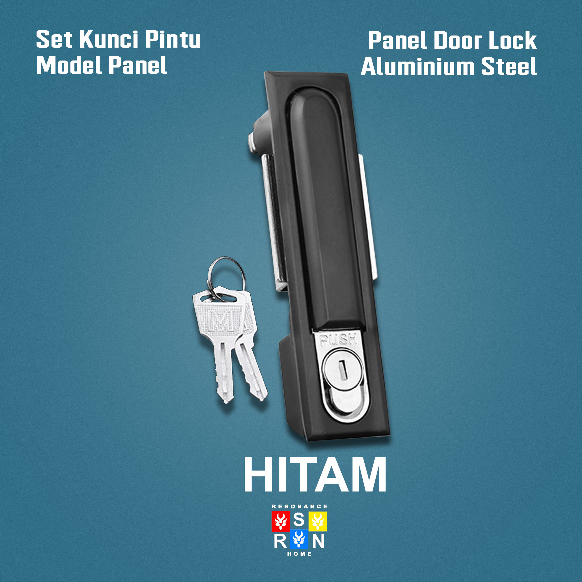 Kunci Pintu Panel / Secure Door Lock Set RESONANCE HOME | Lazada Indonesia