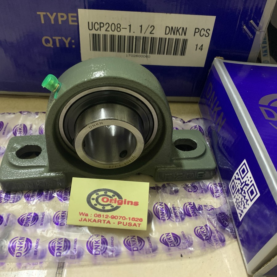 BEARING UCP 208-24 AS 1 1/2 inchi PILLOW BLOCK AS 38.1 MM DNKN | Lazada ...