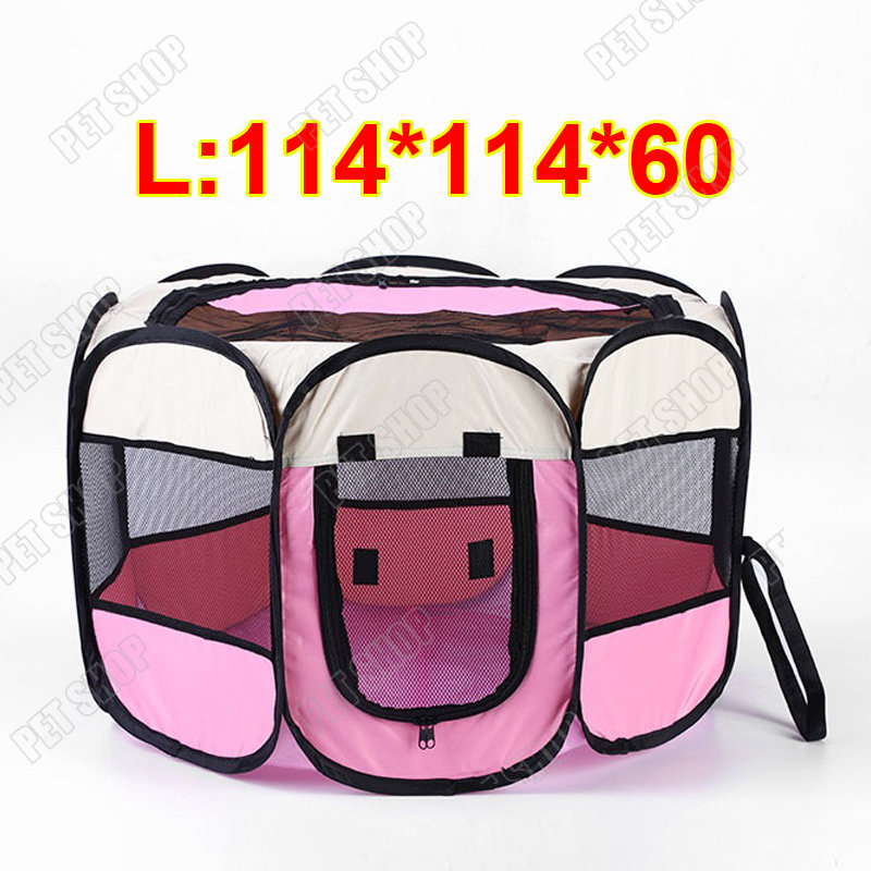 Tenda Kucing Portable Tenda Lipat Kucing 8 Panel Untuk Hewan Pagar ...
