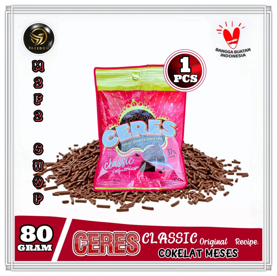 Hageslag CERES Classic Original Recipe Meses Cokelat - 80 gr (Kemasan ...