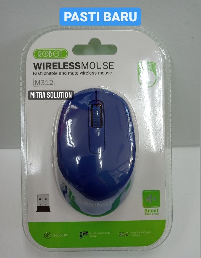 MOUSE ROBOT M312 WIRELESS | Lazada Indonesia