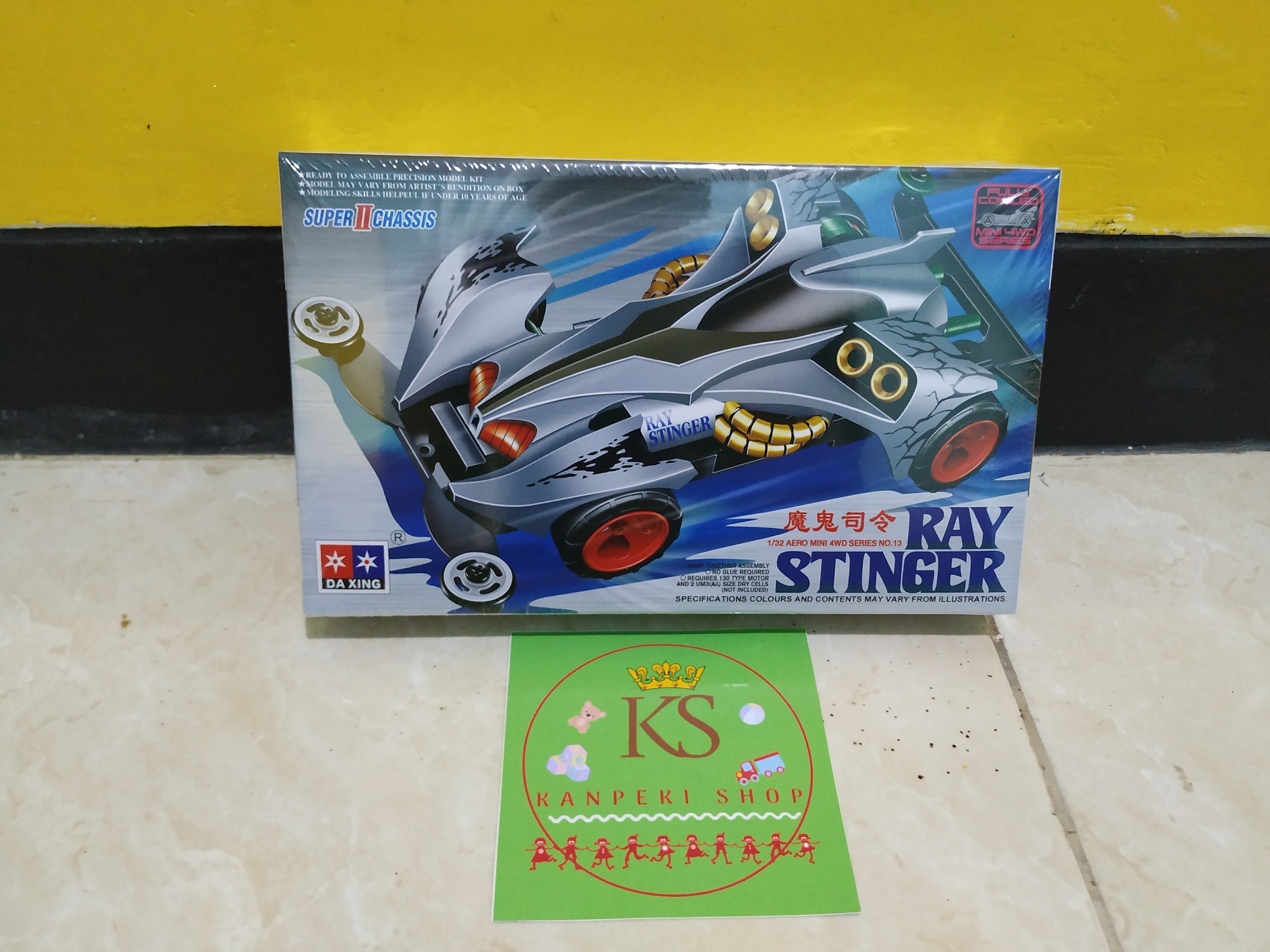 Rep. Tamiya Mini4wd Merk DAXING RAY STINGER | Lazada Indonesia