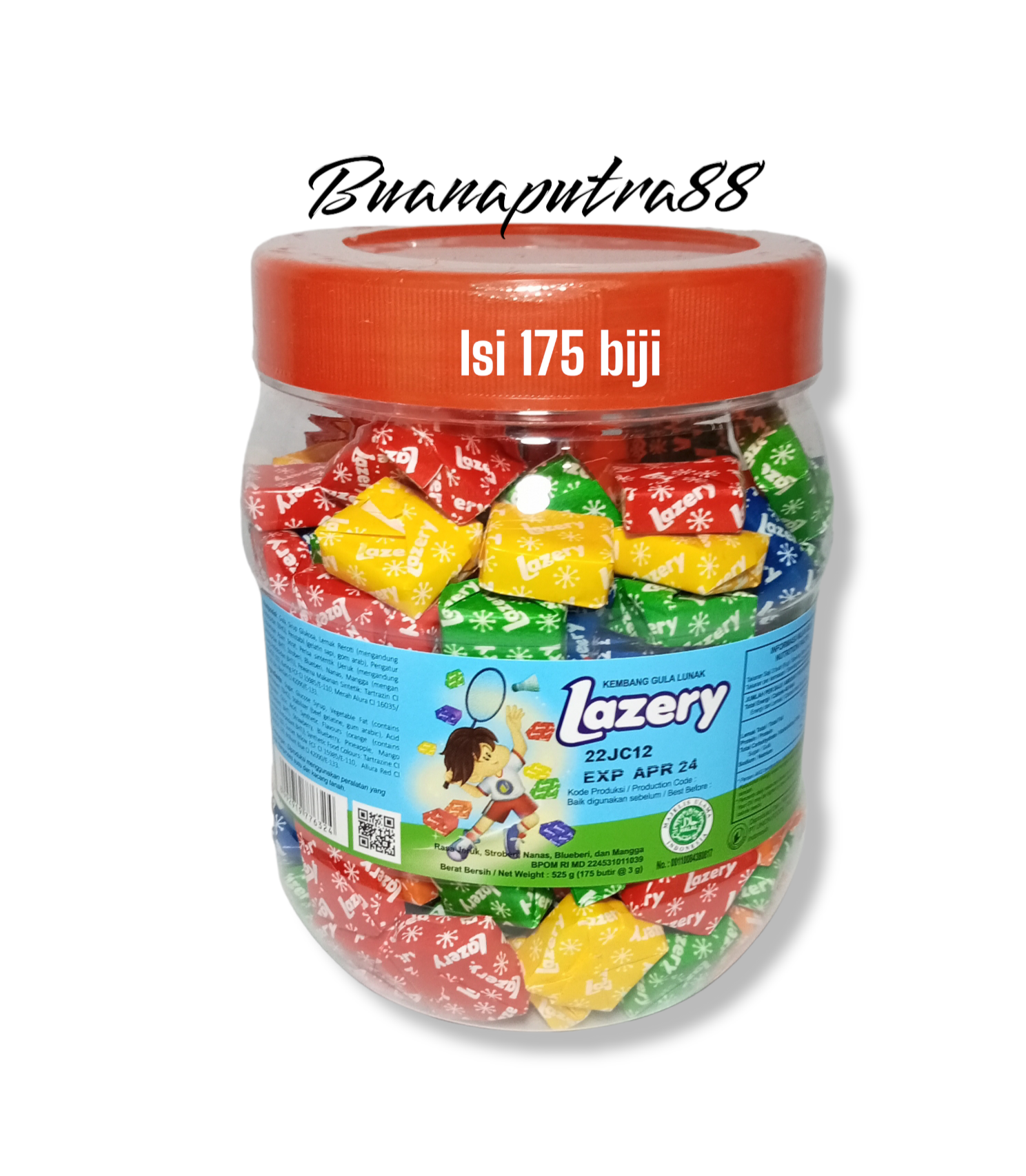 PERMEN LAZERY ISI 175 PCS / PERMEN SUGUS | Lazada Indonesia