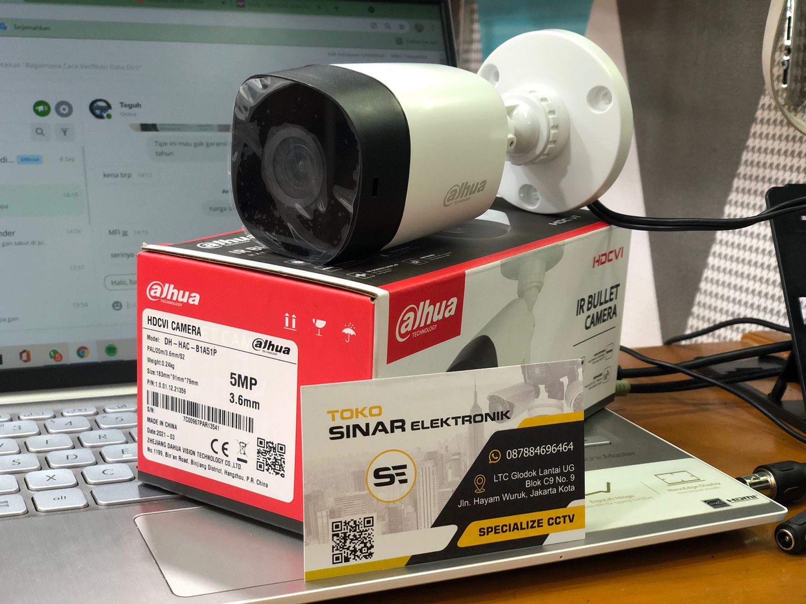 DAHUA 5MP DH-HAC-B1A51P COOPER SERIES KAMERA CCTV OUTDOOR | Lazada Indonesia