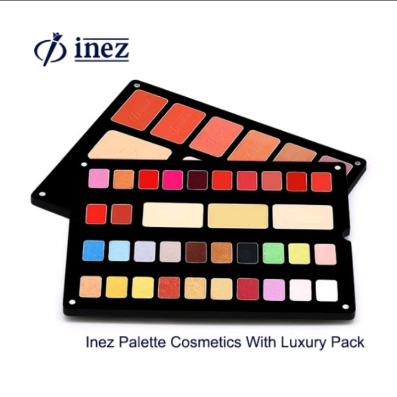INEZ Pallete Cosmetics With Luxury Pack | Lazada Indonesia