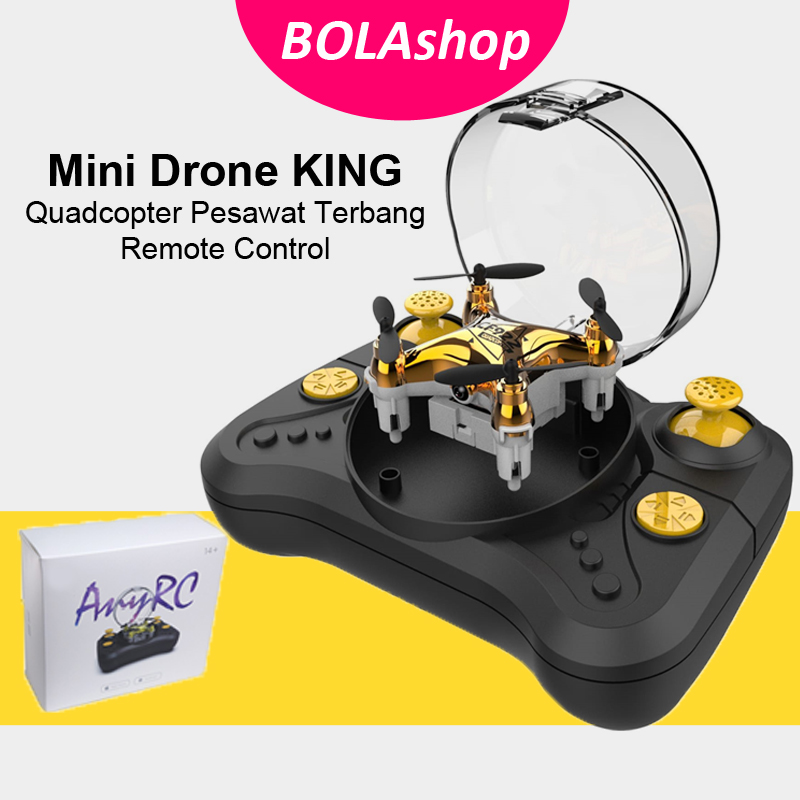 Mini Drone Pemula Remote Control Mainan Pesawat Terbang Super KING Quadcopter | Lazada Indonesia