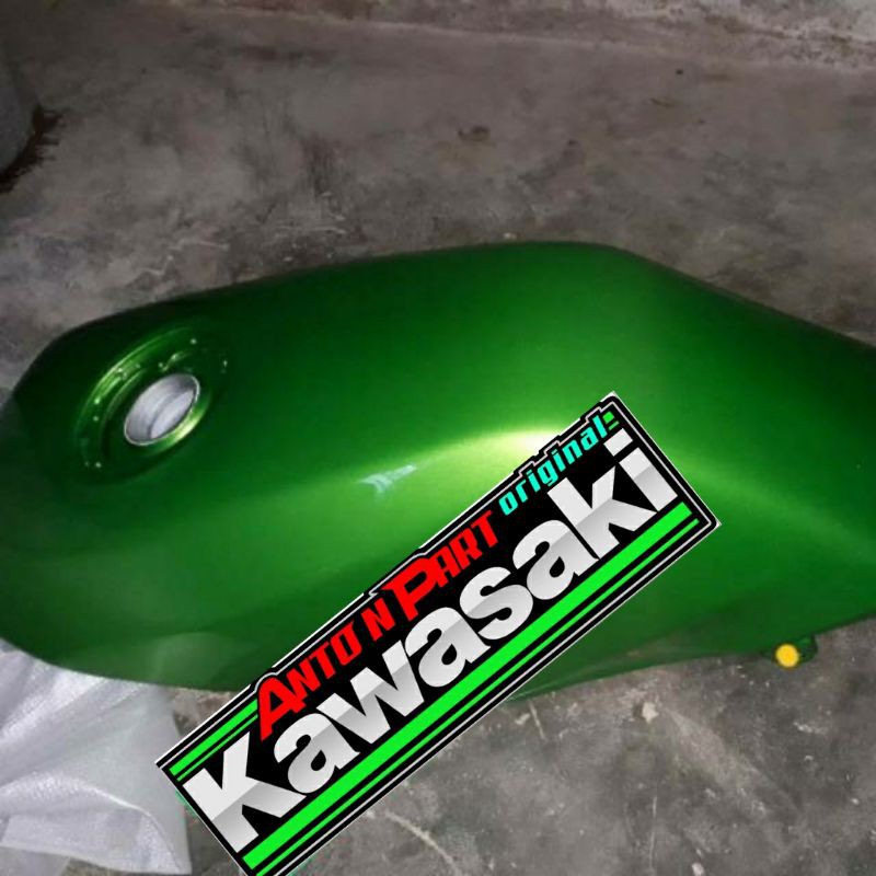 Tangki tank tanki tenk bensin minyak ninja R hijau putih kuning biru ...