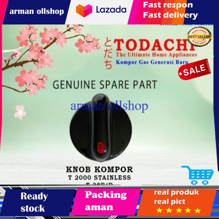 knop kompor gas todachi/hitachi original | Lazada Indonesia