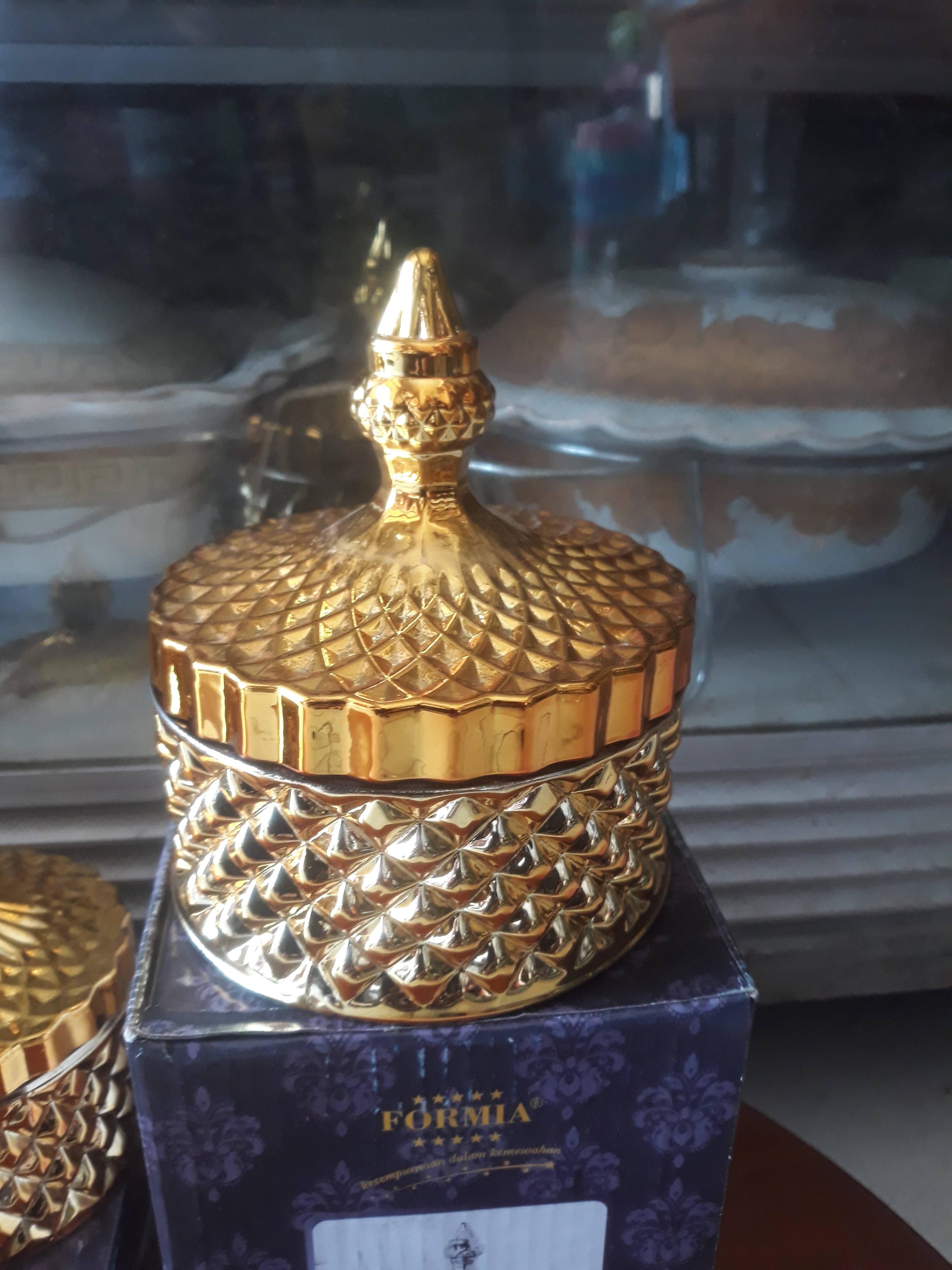 Toples Kue Kaca Emas Formia BETAWI GOLD | Lazada Indonesia