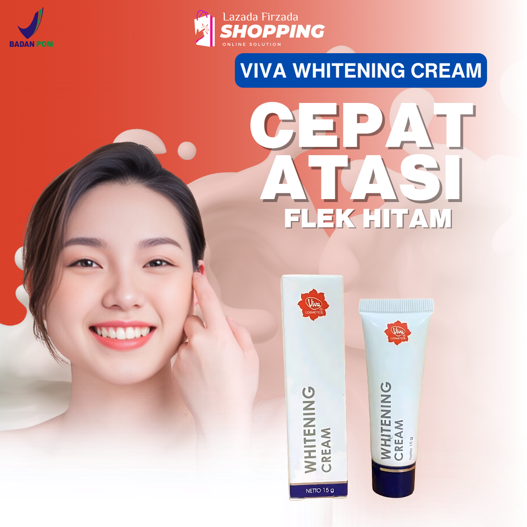 Viva Whitening Cream Flek Hitam - Viva Whitening Cream Original Asli ...