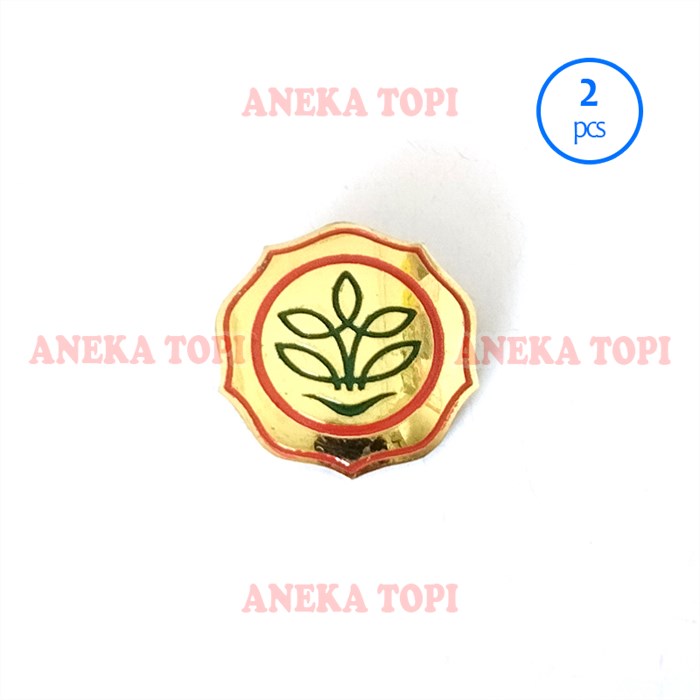1 Set Pin Bros Kementan – Lencana Logo Kementerian Pertanian - Aneka ...