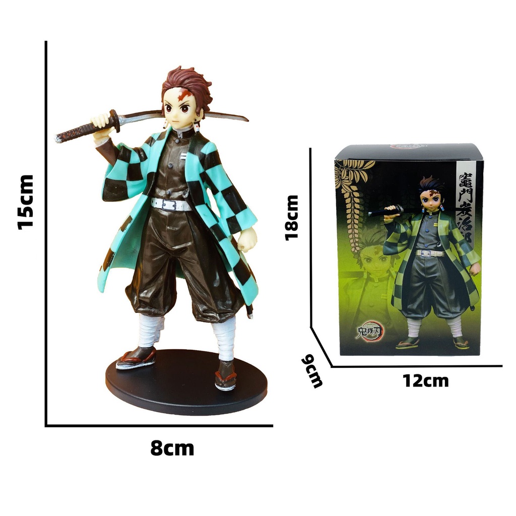 action figure koleksi demon slayer 65 KNY zenitsu kamado tanjrio nezuko ...