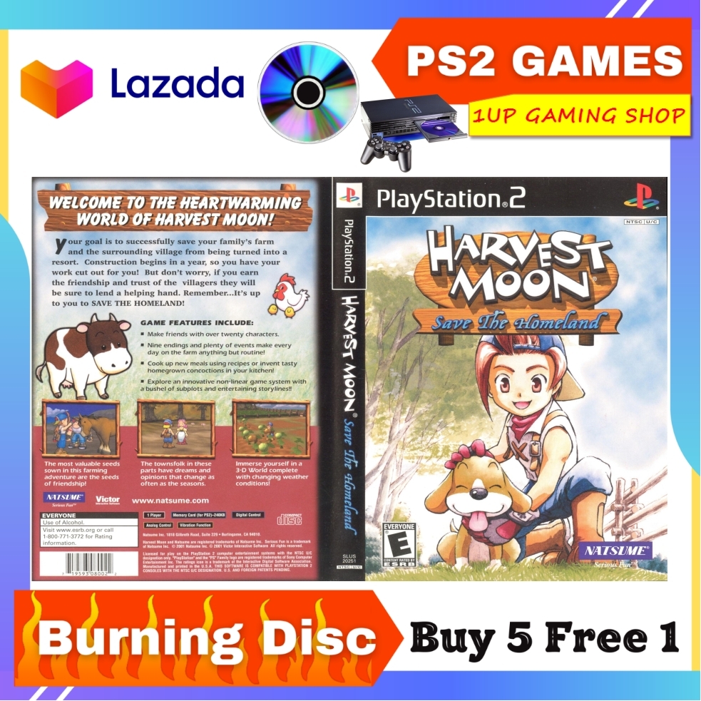 Kaset DVD Game PS2 Harvest Moon Save the Homeland | Lazada Indonesia